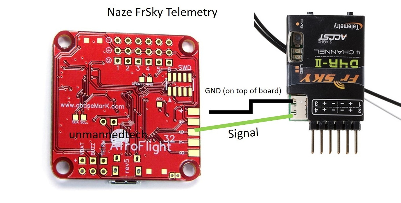 How to use FrSky Telemetry on your miniquad with cleanflight softserial ...