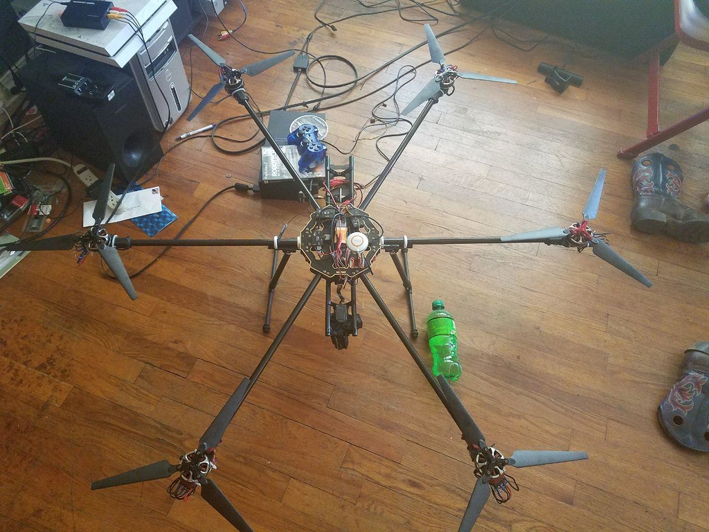 The Monster Drone, or BFD mk 2.4 - Build Log - DroneTrest