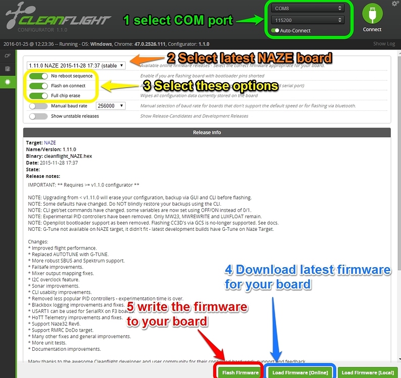 Naze 32 Revision 6 Flight Controller Guide - Guides - DroneTrest