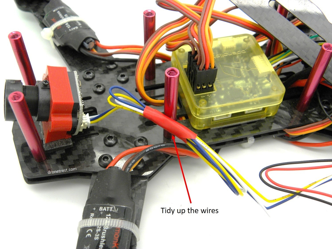 A beginners guide to adding FPV gear to the ZMR250 Quadcopter - Guides ...