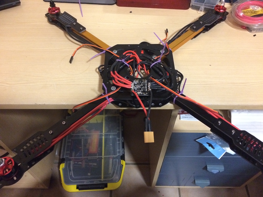 My first quad build 550 frame! - Build Log - DroneTrest